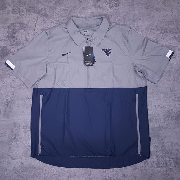 Nike | Jackets & Coats | Nike West Virginia Mountaineers Coaches 2 Zip ...
